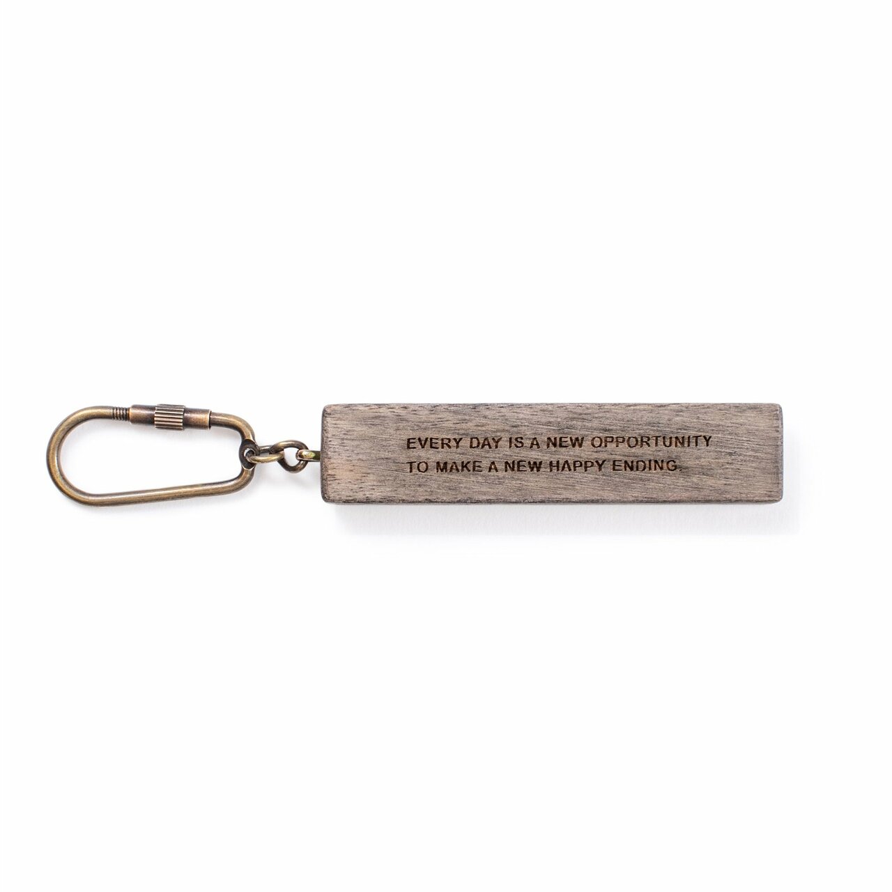 Wood Quote Keychain – B.loved